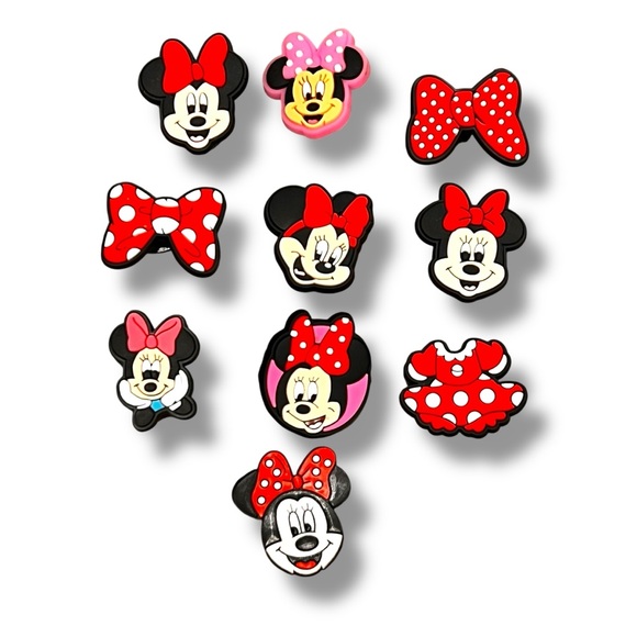 Accessories | 1 Pc Minnie Mouse Shoe Charms Jibbitz Style | Poshmark